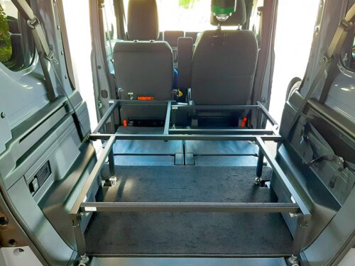 DIYでN-VAN用 MGRベッドキットのベーシックを簡単フルベッド化