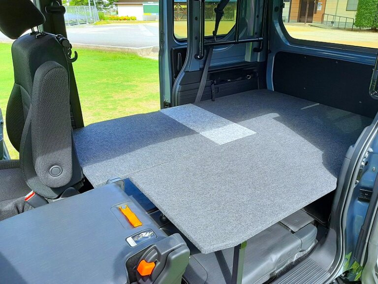 DIYでN-VAN用 MGRベッドキットのベーシックを簡単フルベッド化