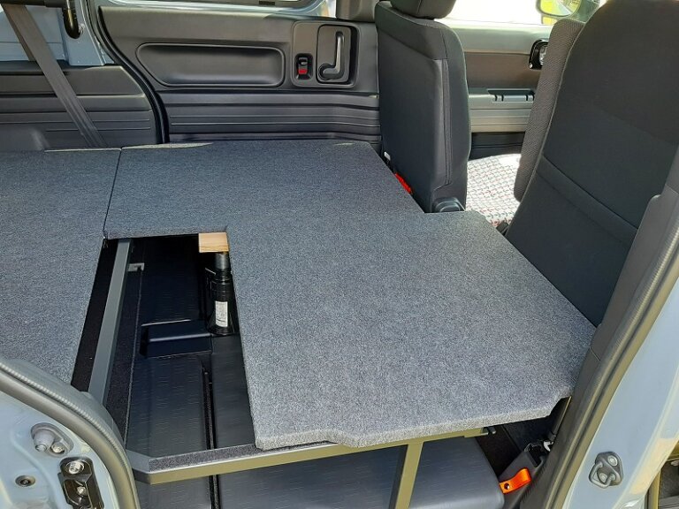 DIYでN-VAN用 MGRベッドキットのベーシックを簡単フルベッド化